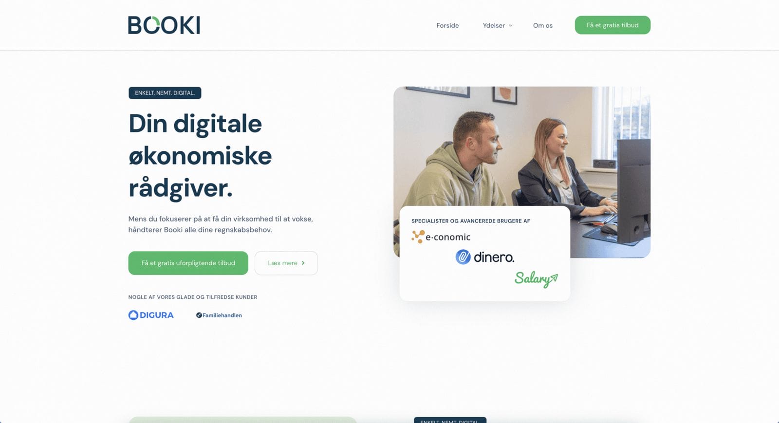 Din digitale økonomiske rådgiver > Booki